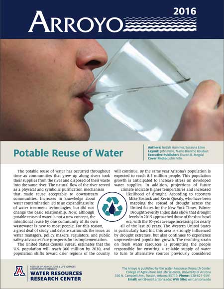 Arroyo 2016 - Potable Reuse of Water | Water Resources Research Center ...