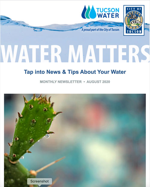 Water Matters | Water Resources Research Center | The University of Arizona